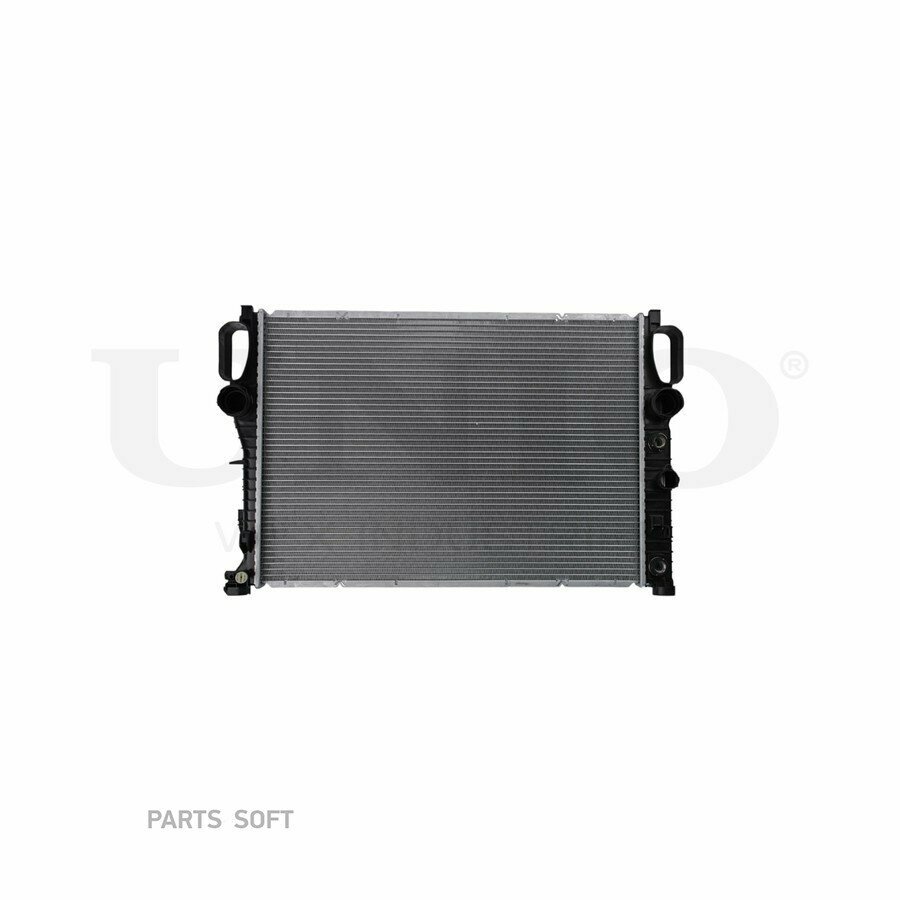 UNIO RAD-10021 Радиатор охлаждения двигателя Mercedes-Benz E-Class (211) 02-, CLS (C219) 04-