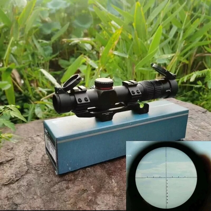 Прицел 1.2-6x Fast Aim, зеленый, One-piece Mount