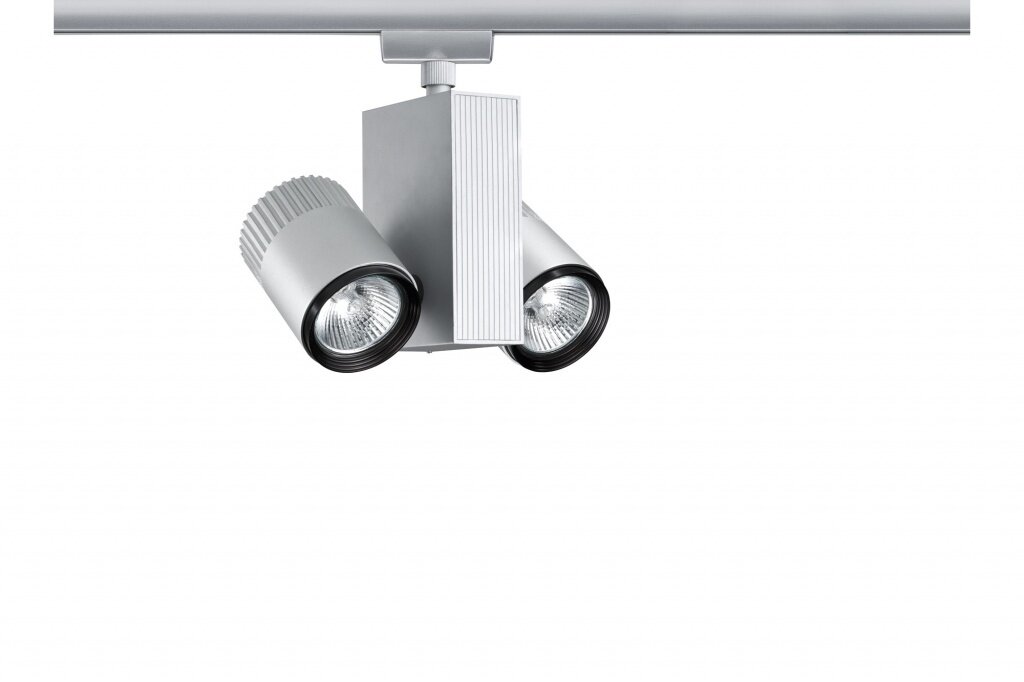 Светильник URail Spot Tecno 2x35W, матовый хром