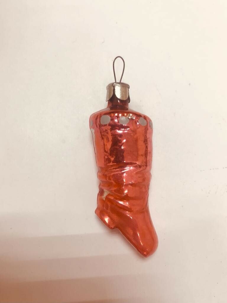 Елочная игрушка Сапожок