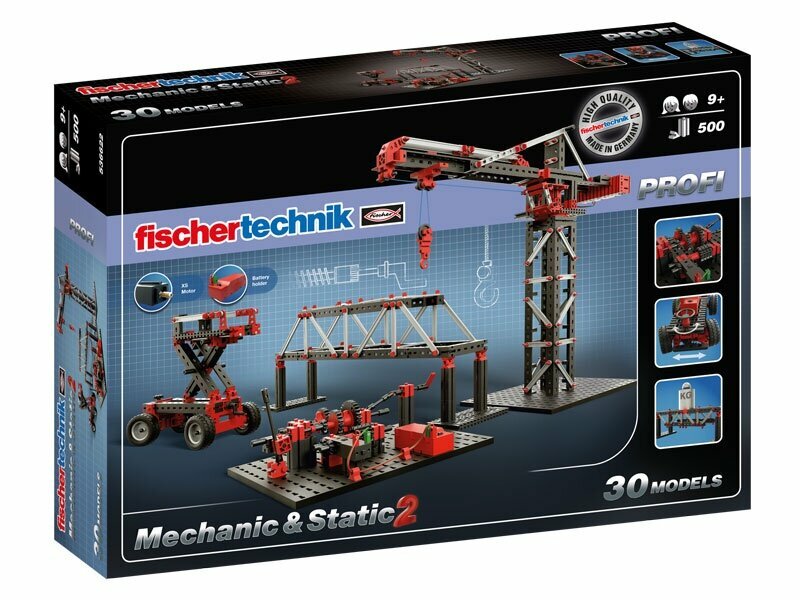 Конструктор фишертехник fischertechnik Механика и статика 2