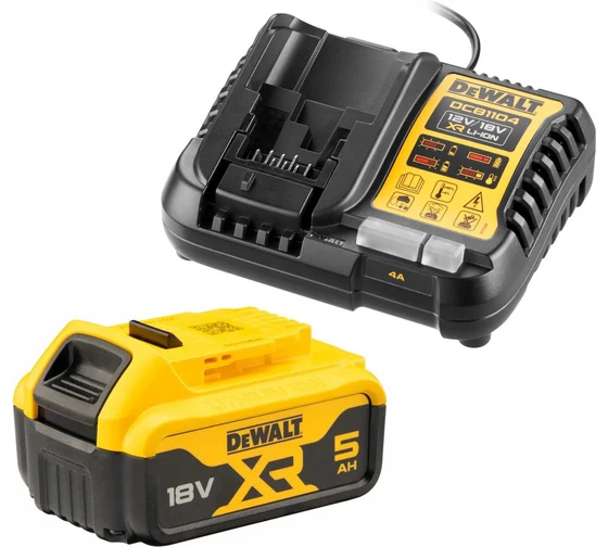 Набор аккумуляторов и зарядное утстройство DeWalt DCB1104P1