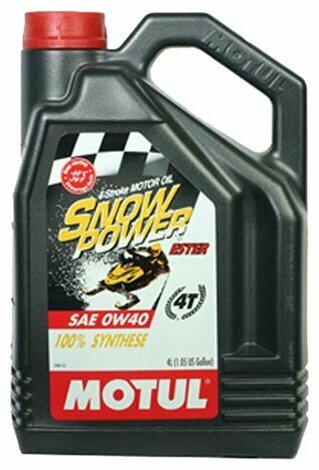 Масло моторное MOTUL Snowpower 4T 0W40 синт (4л)