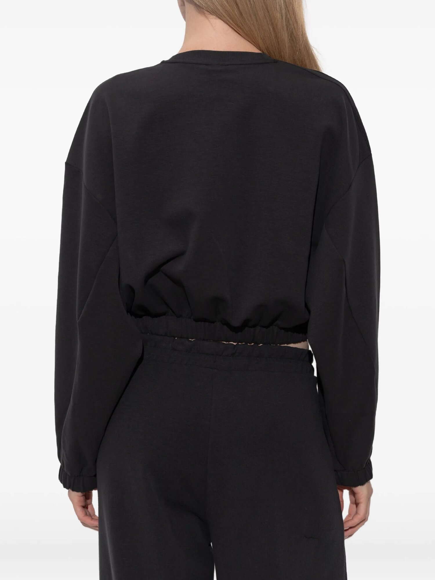 Толстовка adidas Logo-embroidered cropped sweatshirt, размер 26 GER — фото 1