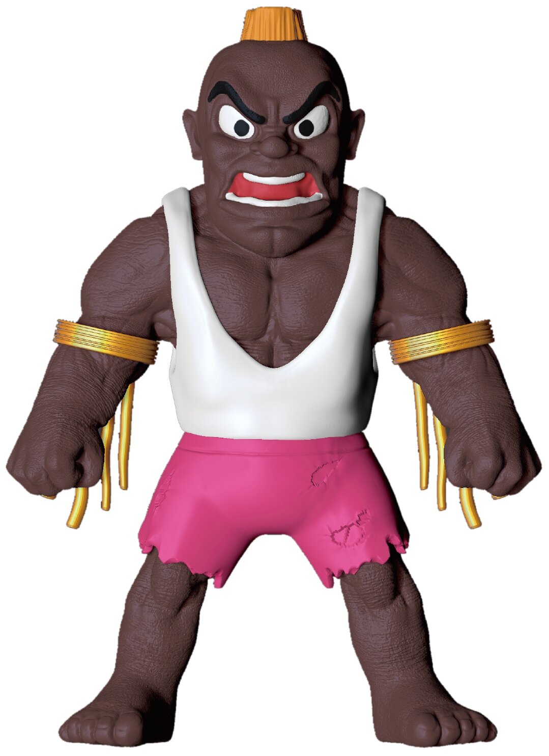 Фигурка-тянучка DYNAMITE Stretchapalz Wrestling/Рестлинг Фигурка борца с аксессуарами, 14 см, Stretchapalz 148749-5