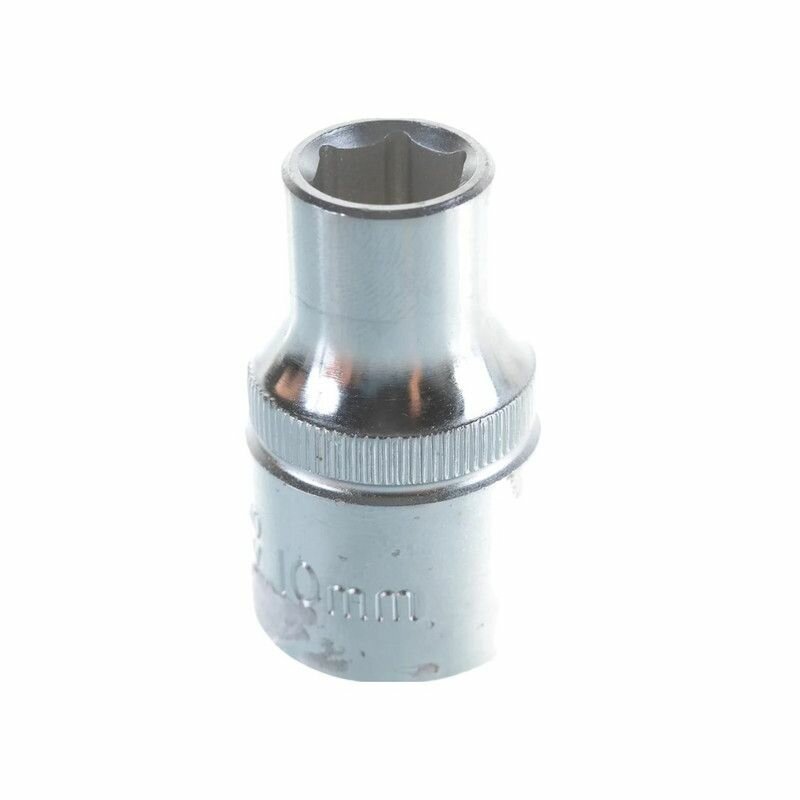 Головка торцевая 1/2" 6-гранная, 10 мм, L38 мм, Force 54510