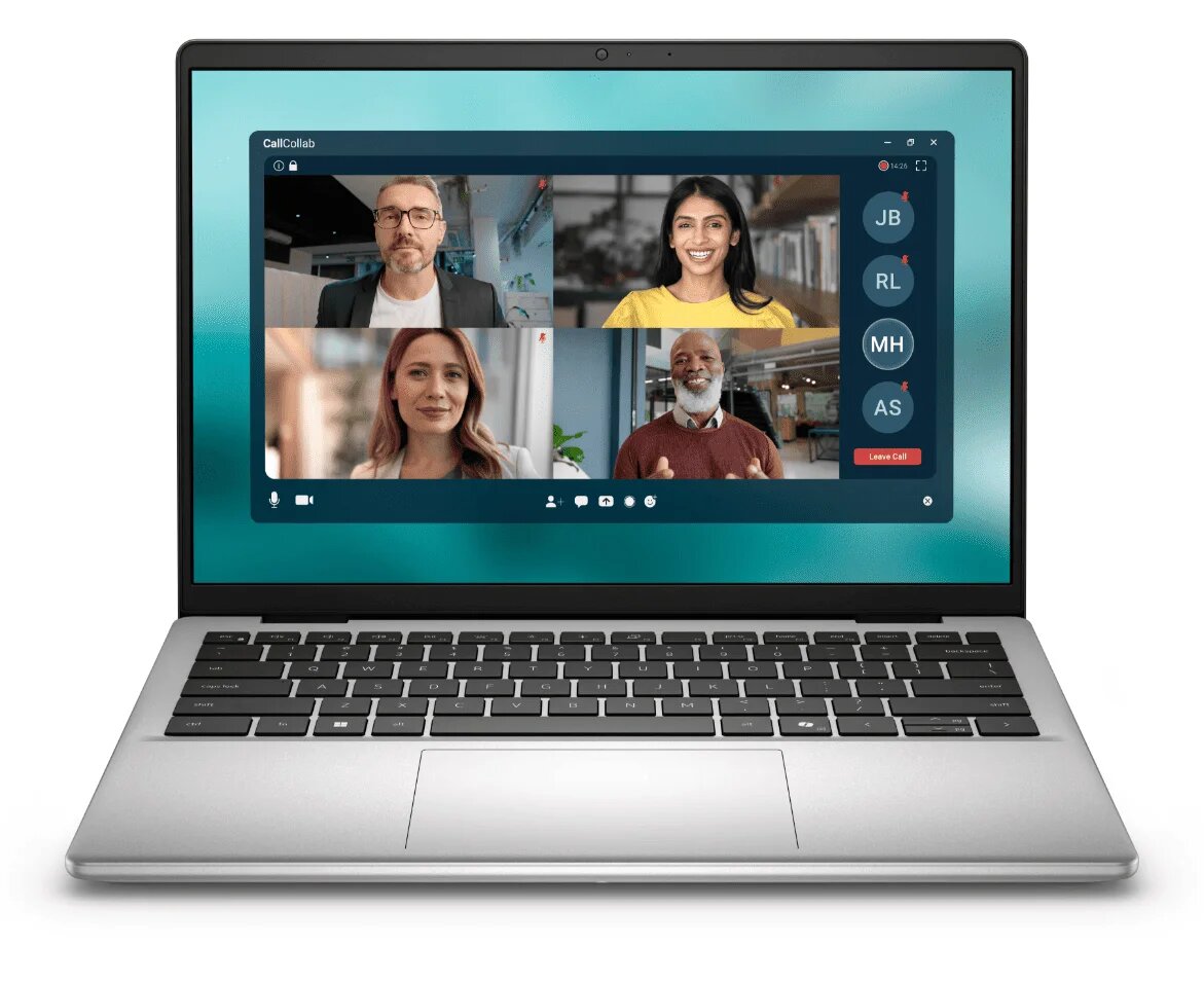Ноутбук Dell 14 (Intel Core 5, 16 ГБ, 512 ГБ, FHD+, Win 11) Серый