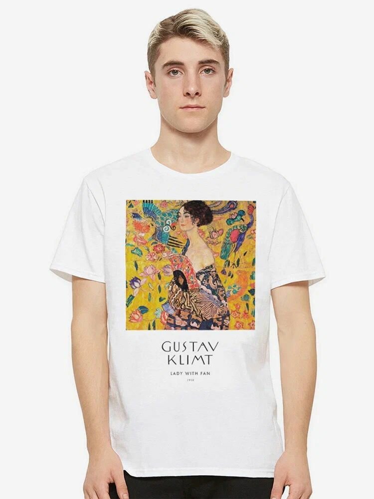 Футболка Dream Shirts Густав Климт - Дама с веером