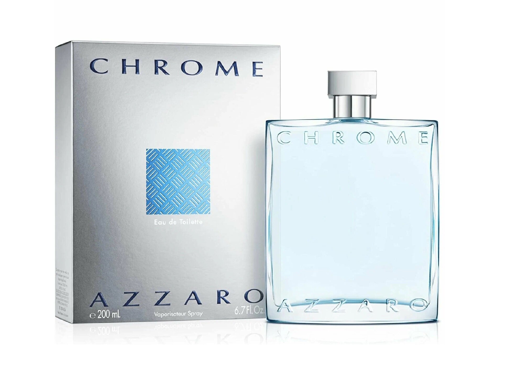 Туалетная вода Azzaro "Chrome", мужская, древесная, фужерная, цитрусовая, 200мл