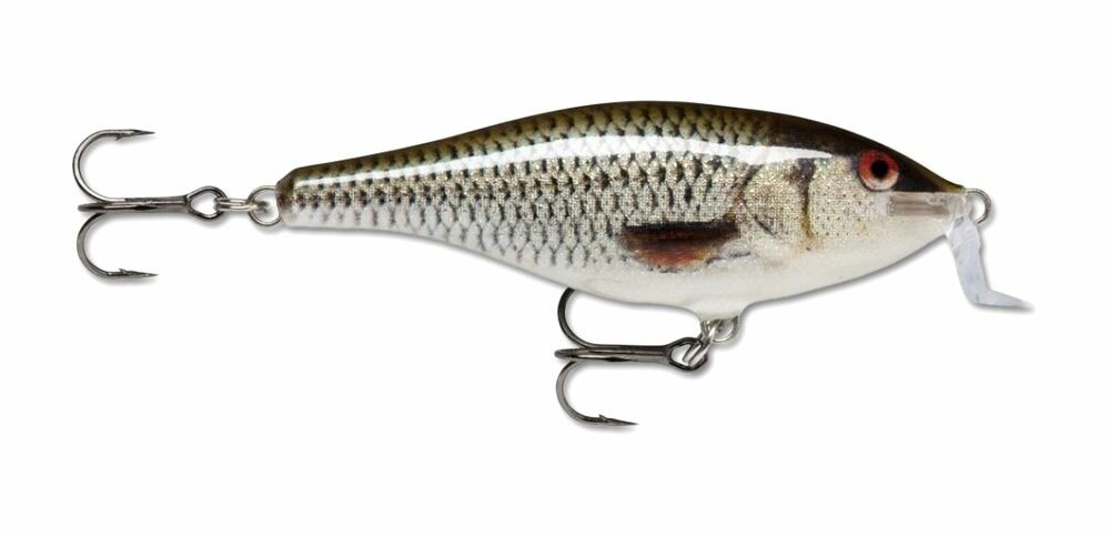 Воблер Rapala Shallow Shad Rap, плавающий, длина 7 см, вес 7 гр, заглубление 1,2 - 1,8 м