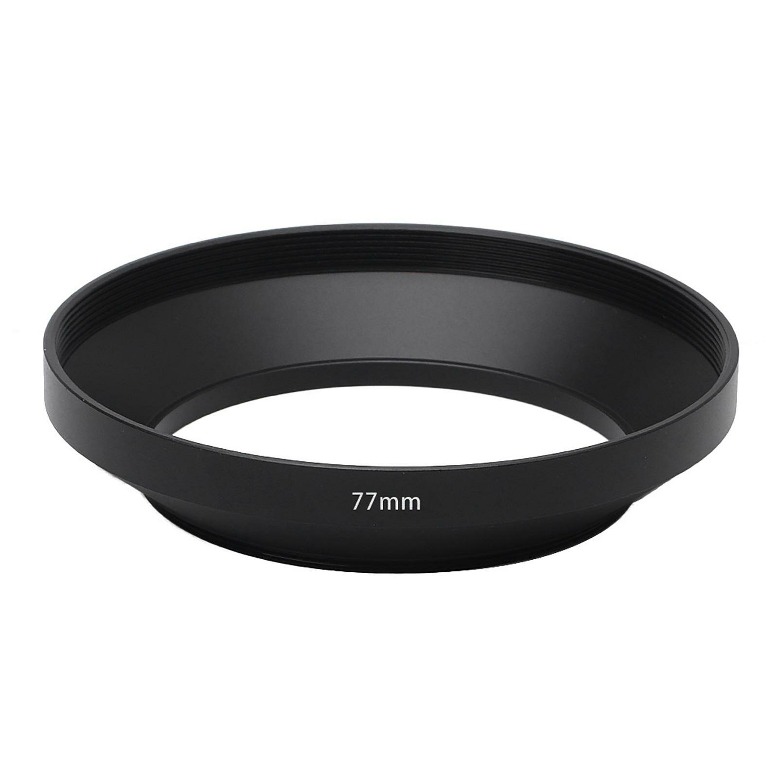 Металлический бленда для объектива, 77mm