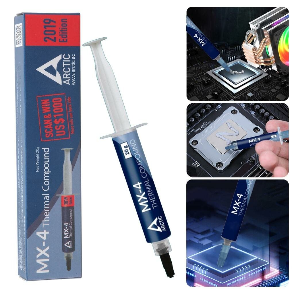 Термопаста MX-4, 20 г — фото 1