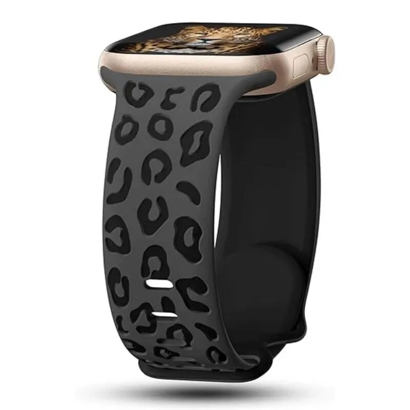 Силиконовый ремешок с гравировкой для браслетов Apple Watch Ultra 2 9 8 7 6 5 4 3 SE