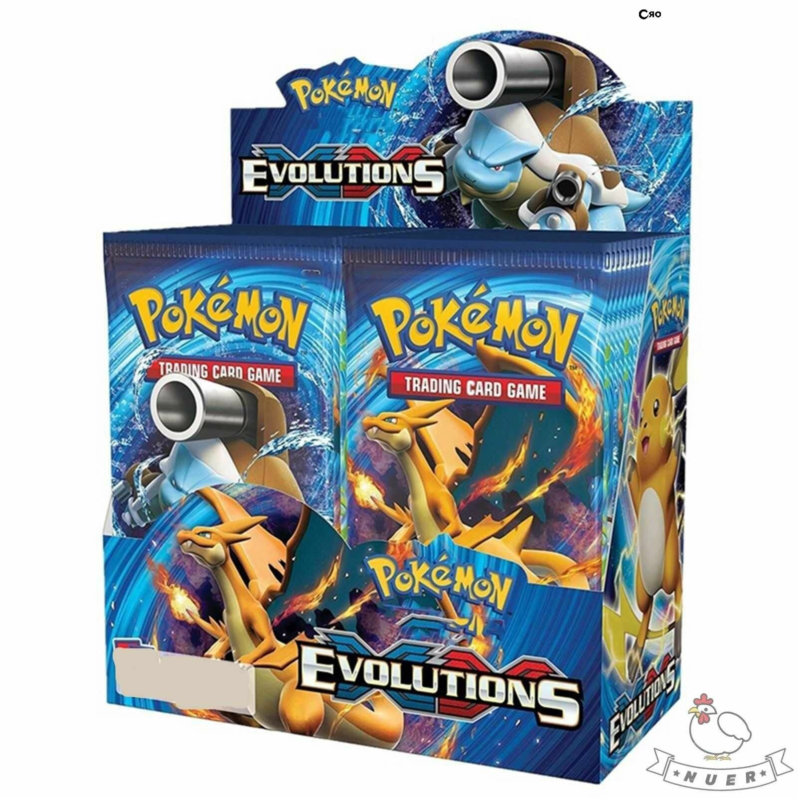 YY-Pokemon Бустер издания - Pokemon Evolutions (Покемон 360 английских карт)