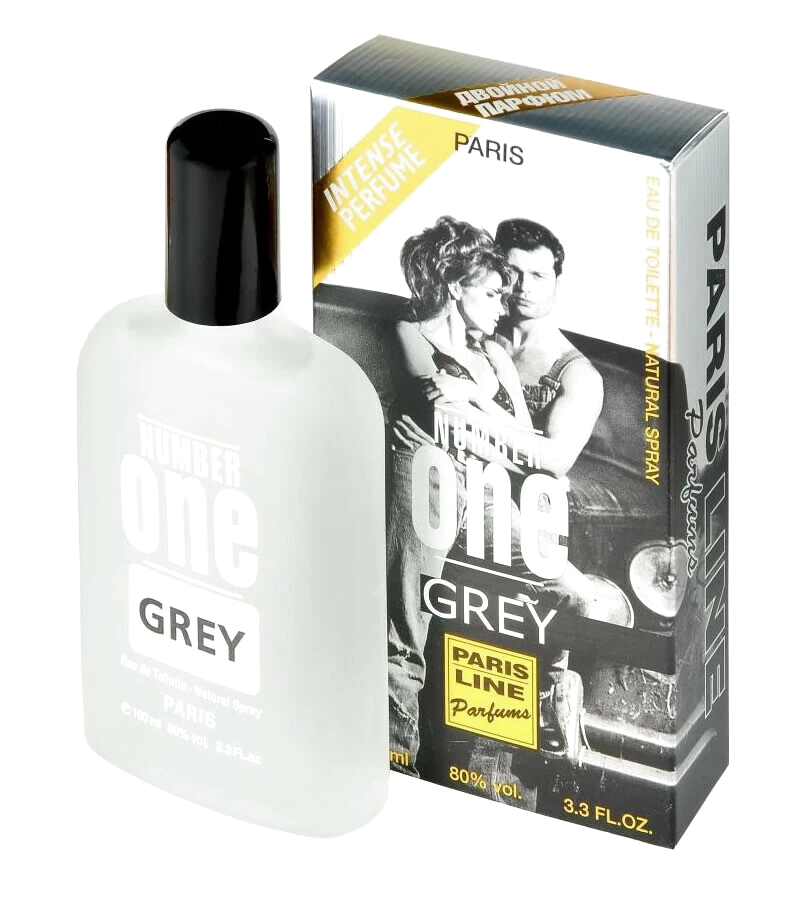 Paris Line Parfums Number One Grey мужской парфюм 100 мл / Пари Лайн Парфамс Намбер Ван Грей