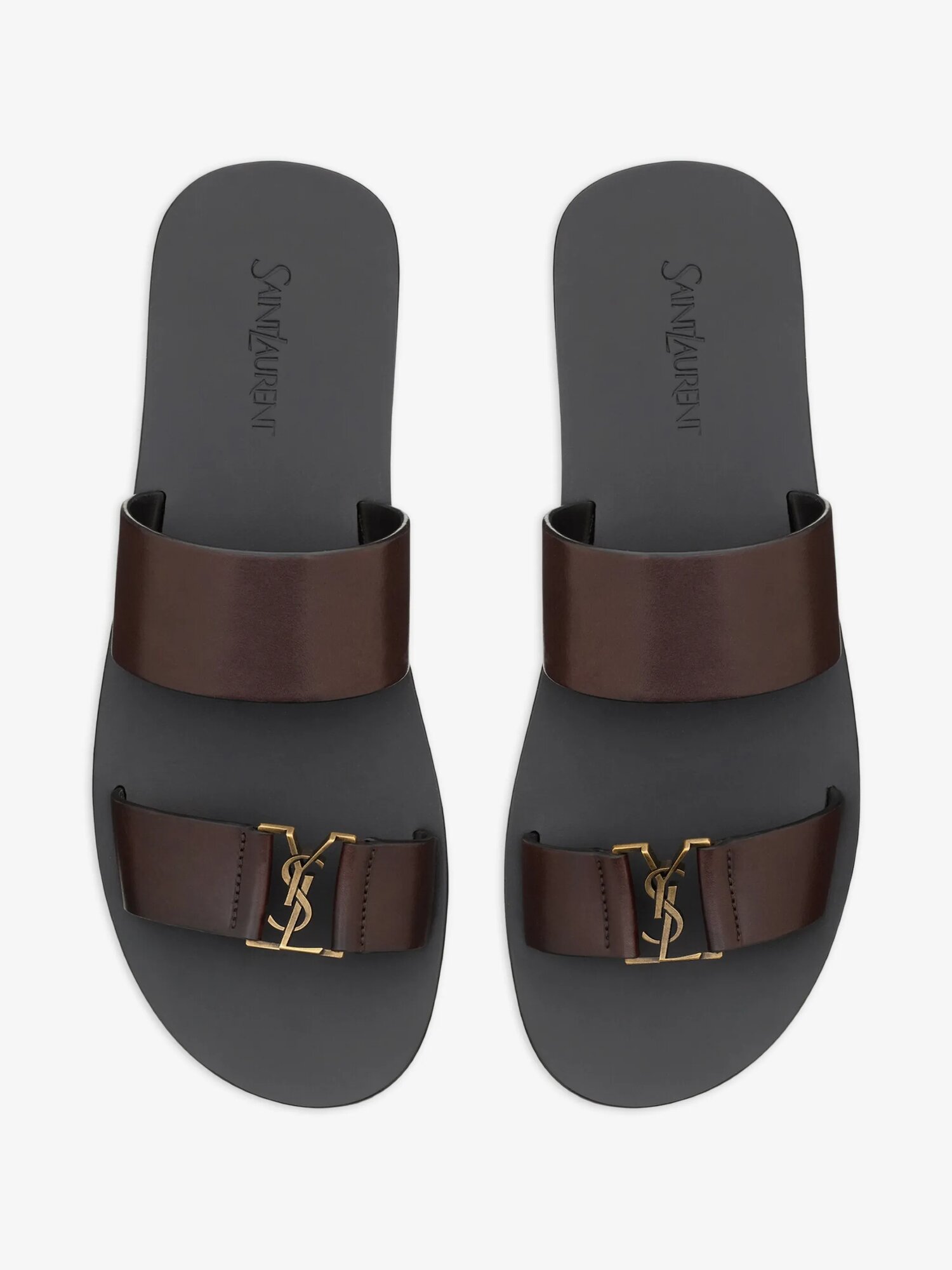 Босоножки Yves Saint Laurent Saint Laurent Sandals Brown, размер 39 — фото 1