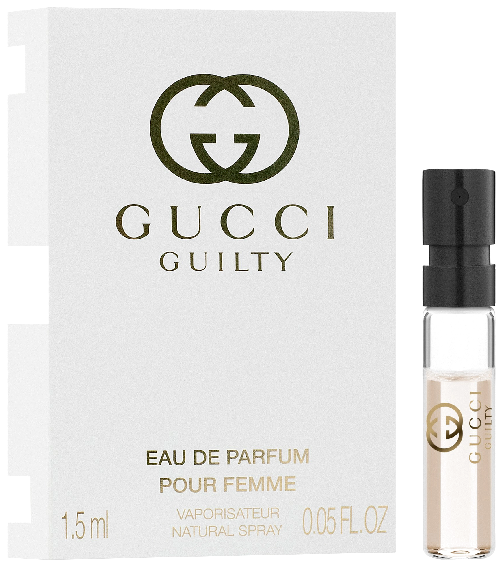 Женский парфюм Гуччи Гилти Интенс 1.5 мл сэмпл / Gucci Guilty Intense миниатюра