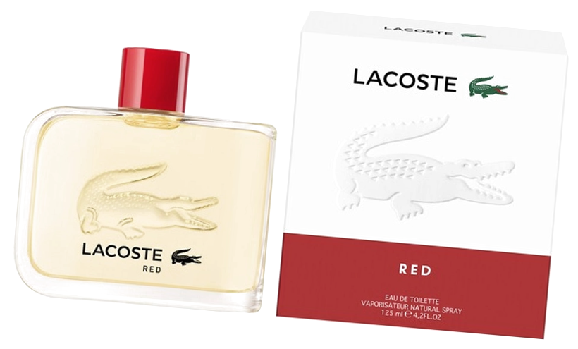 Lacoste Red 125 мл - туалетная вода / мужской аромат Лакост Рэд