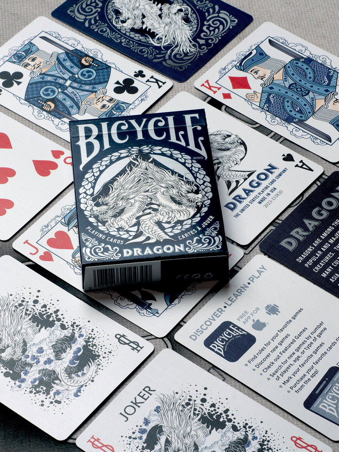 Игральные карты Bicycle Dragon — фото 1