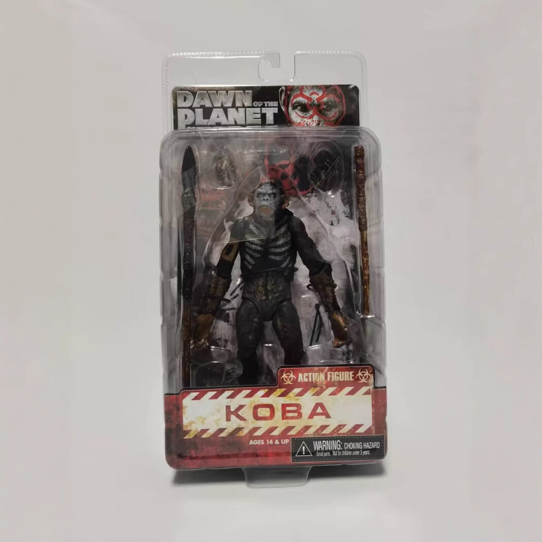 Подвижная фигурка NECA Planet of the Apes Rise of the Planet of the Apes Caesar King Kong Orangutan Maurice