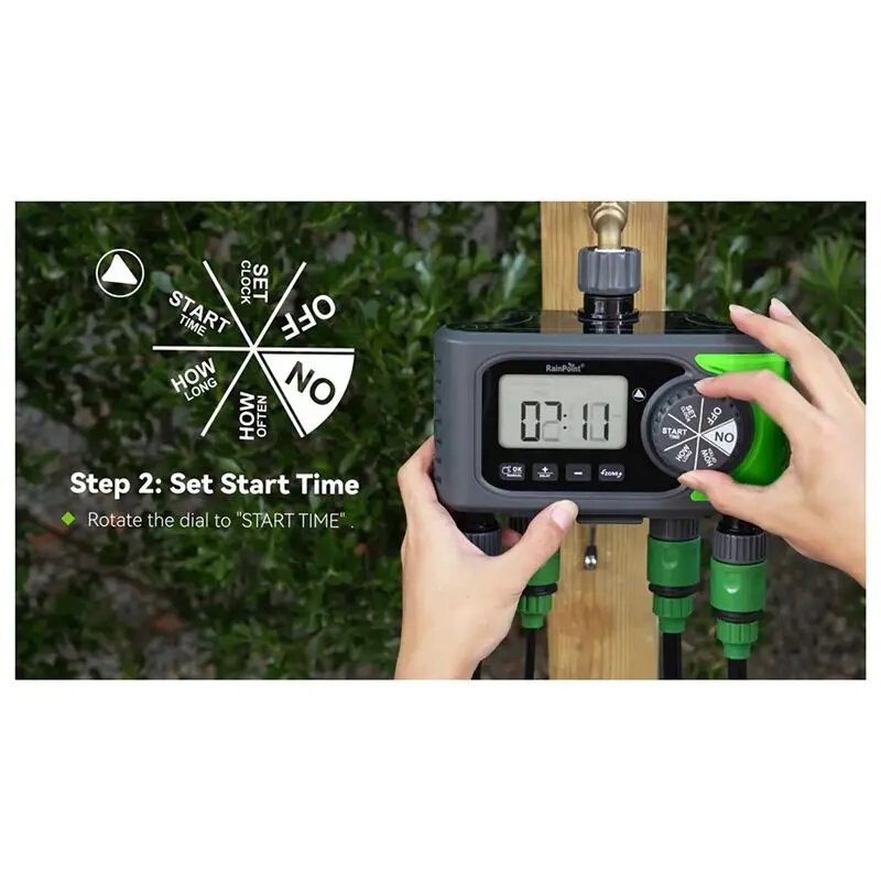 Rainpoint Garden Sprinkler 3-Outlet — фото 1