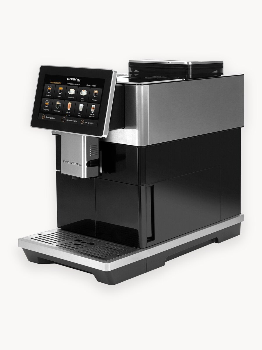 Кофемашина автоматическая Polaris PACM 2081AC WIFI IQ Home, черный