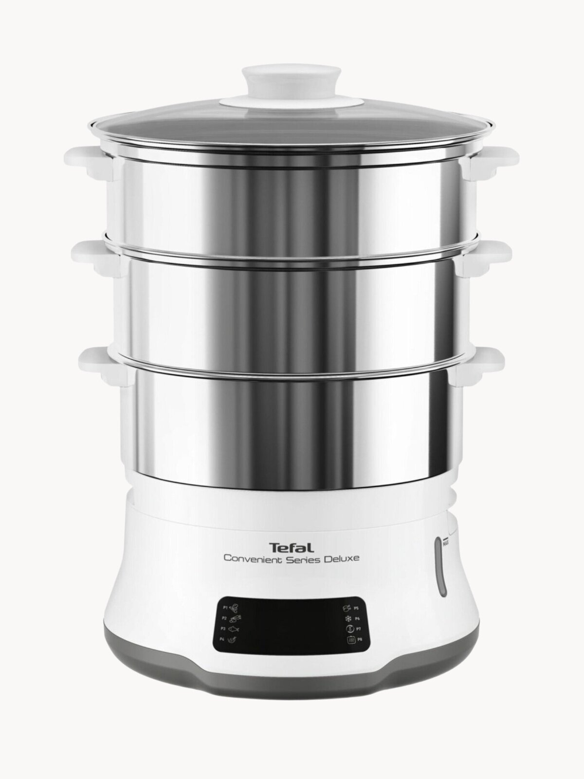 Трехъярусная пароварка Tefal Convenient Series Deluxe VC502D10