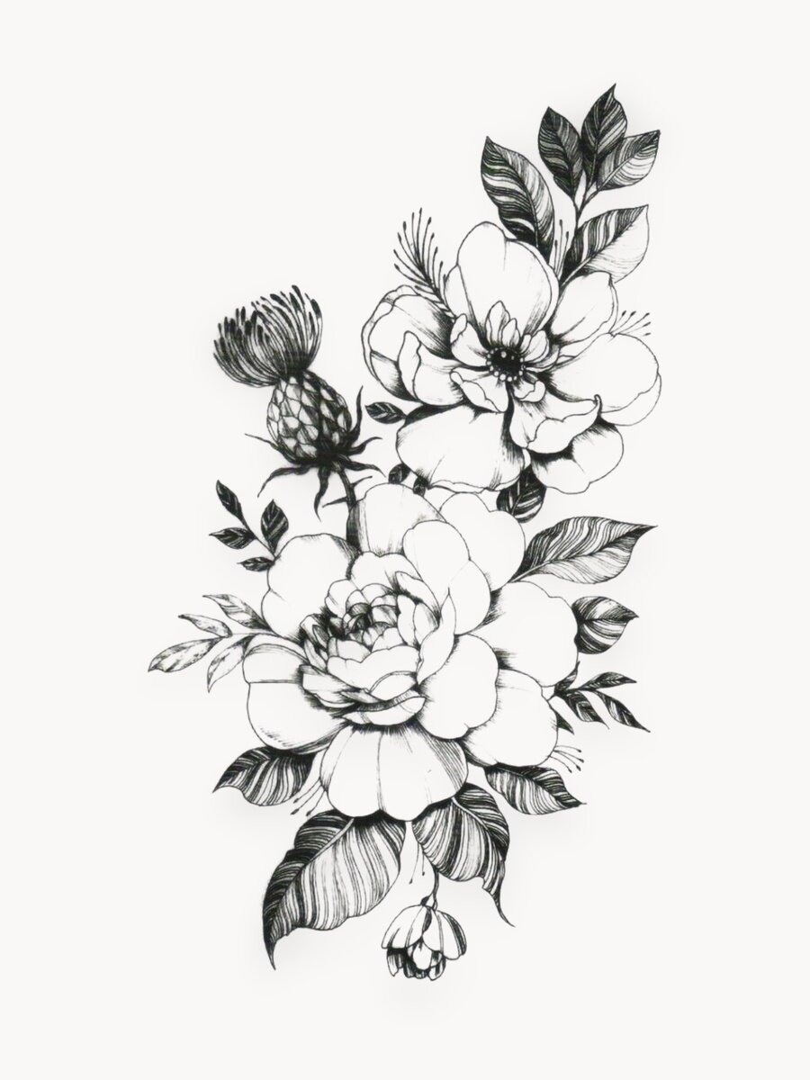 Временная тату дракон, переводная татуировка, цветы, змея, переводка, роза, рукав, фотосессии