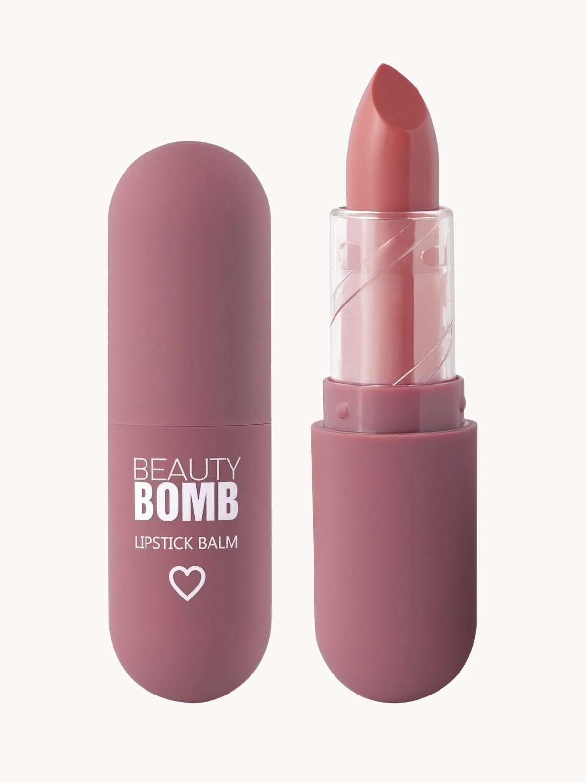 BEAUTY BOMB Помада-бальзам для губ Color Lip Balm, 4 г, 05 Отправить ню