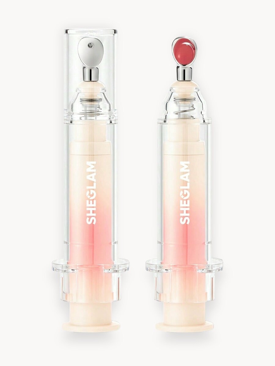 Блеск для губ SheGlam Booster Shine Plumping Lip Gloss-True Passion оттенок Pink Flamingo