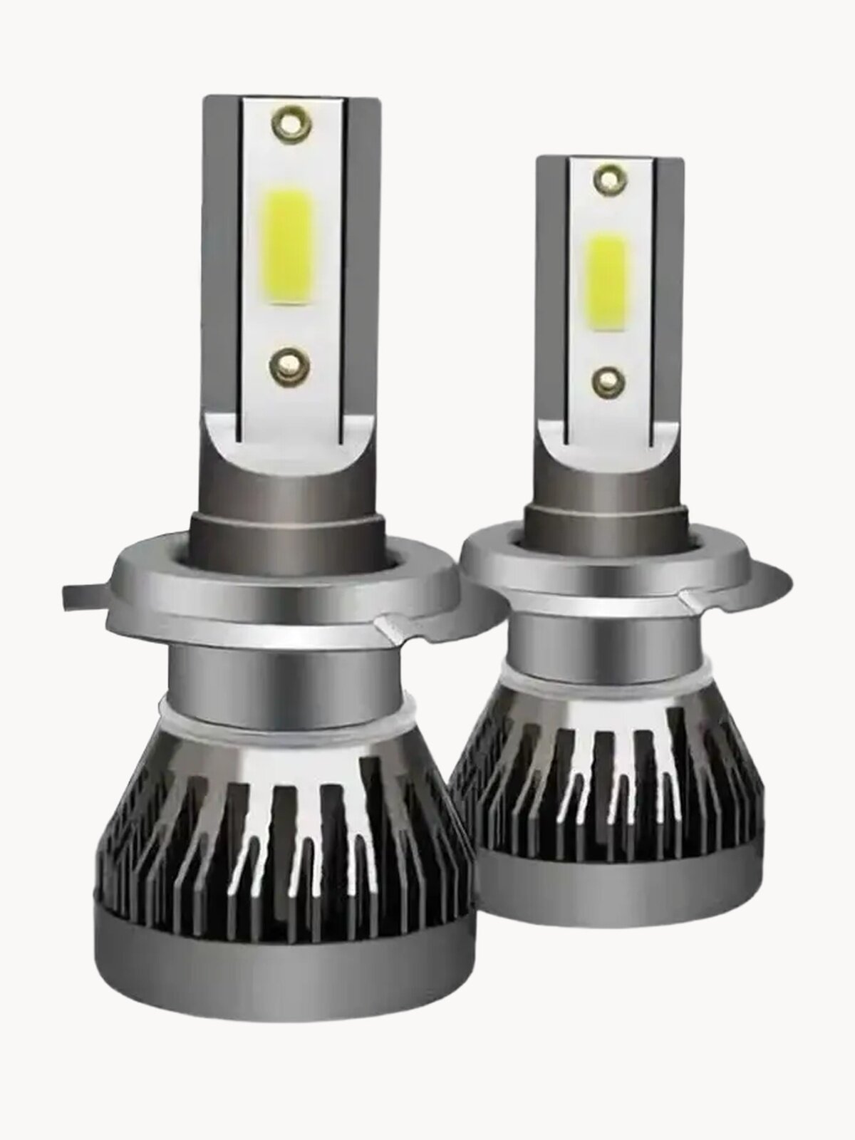 Светодиодные автомобильные лампы H7, C6 Original Black Edition, Белый свет 6500K, Комплект 2 шт