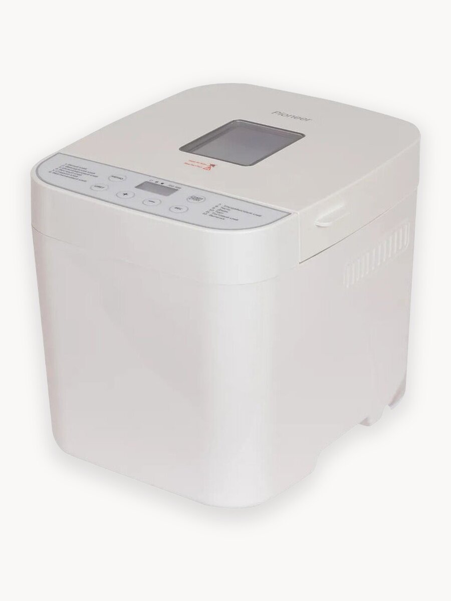 Хлебопечка с замесом теста 700/900 гр Pioneer MC02, 12 автопрограмм, выбор веса и цвета корочки, автоподогрев, таймер