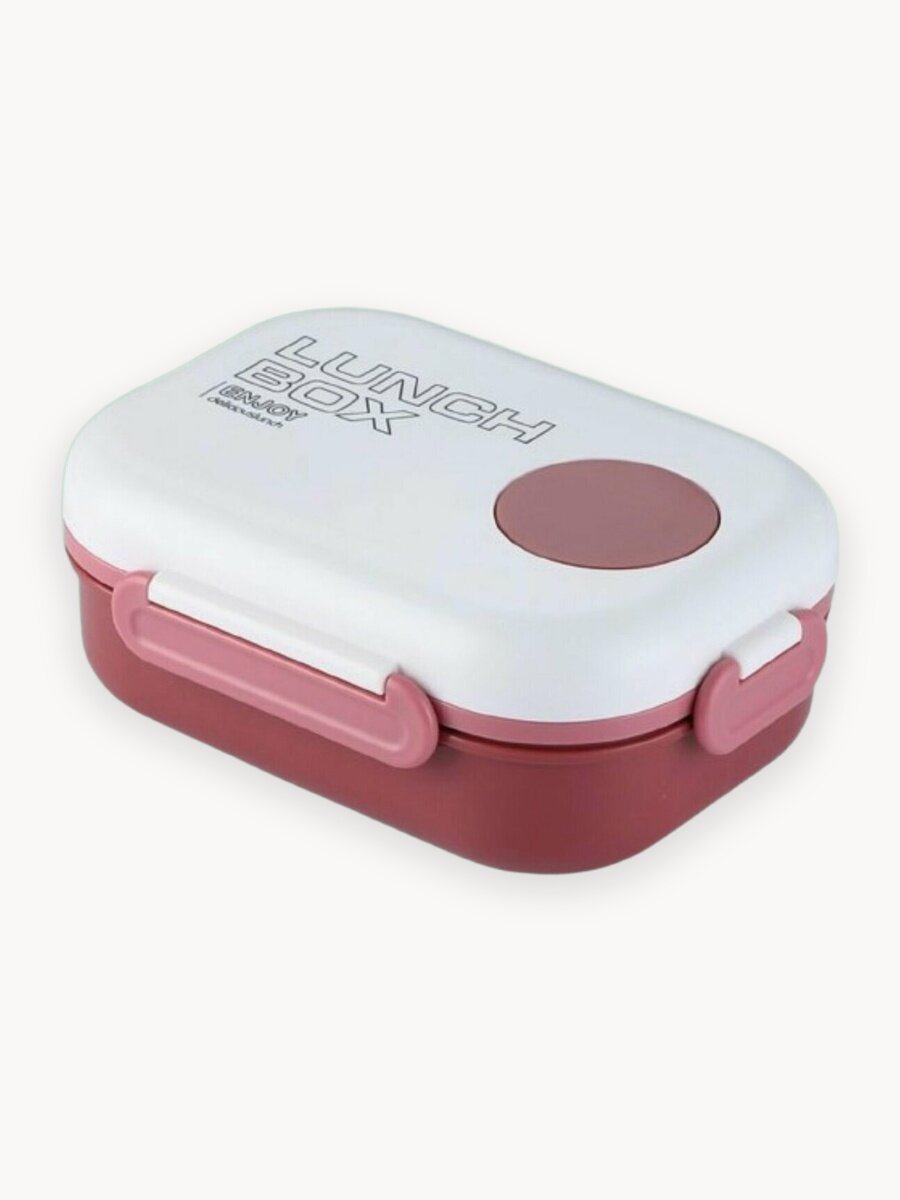 Ланч-бокс для горячей еды с ложкой и вилкой в комплекте, ланч бокс для еды