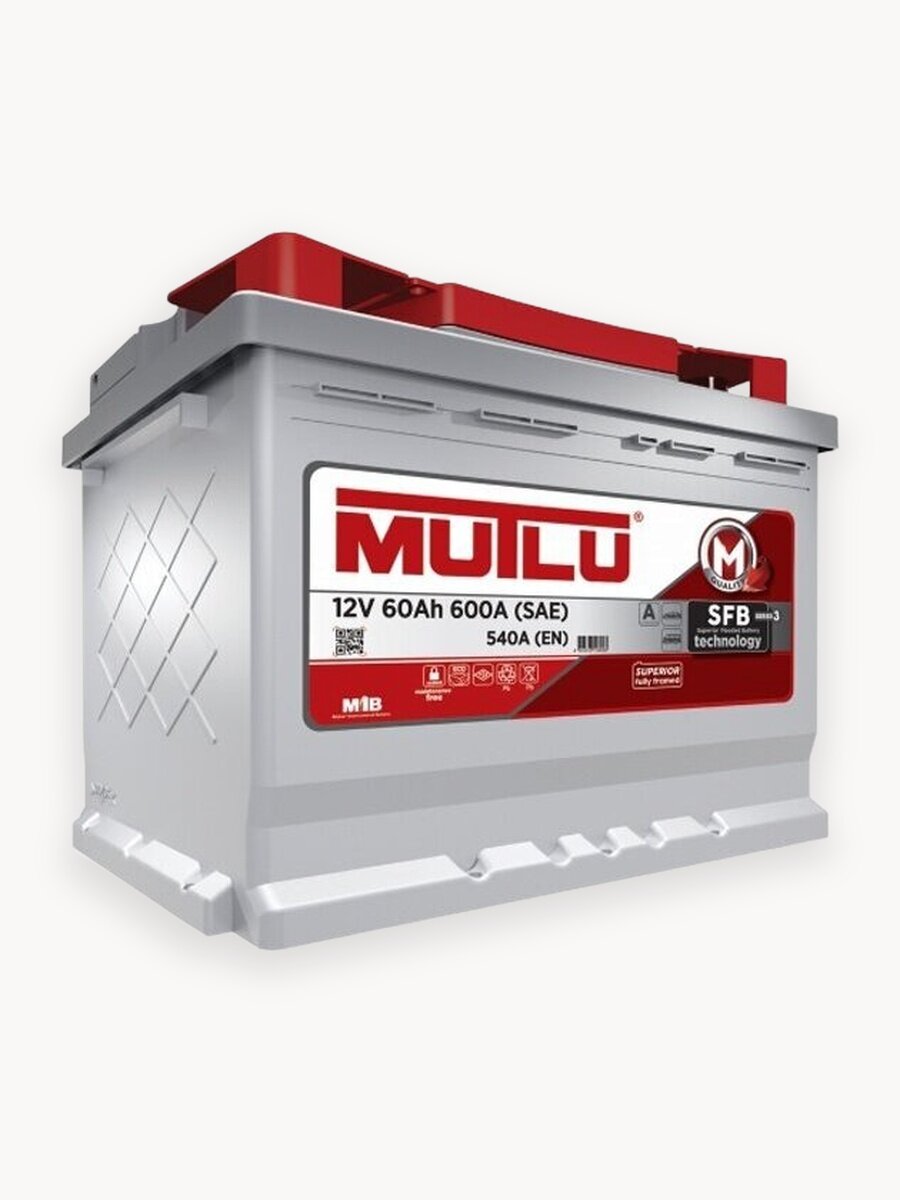 Аккумулятор Mutlu Calcium Silver LB2.60.054. A, 242x175x175, обратная полярность, 60 Aч