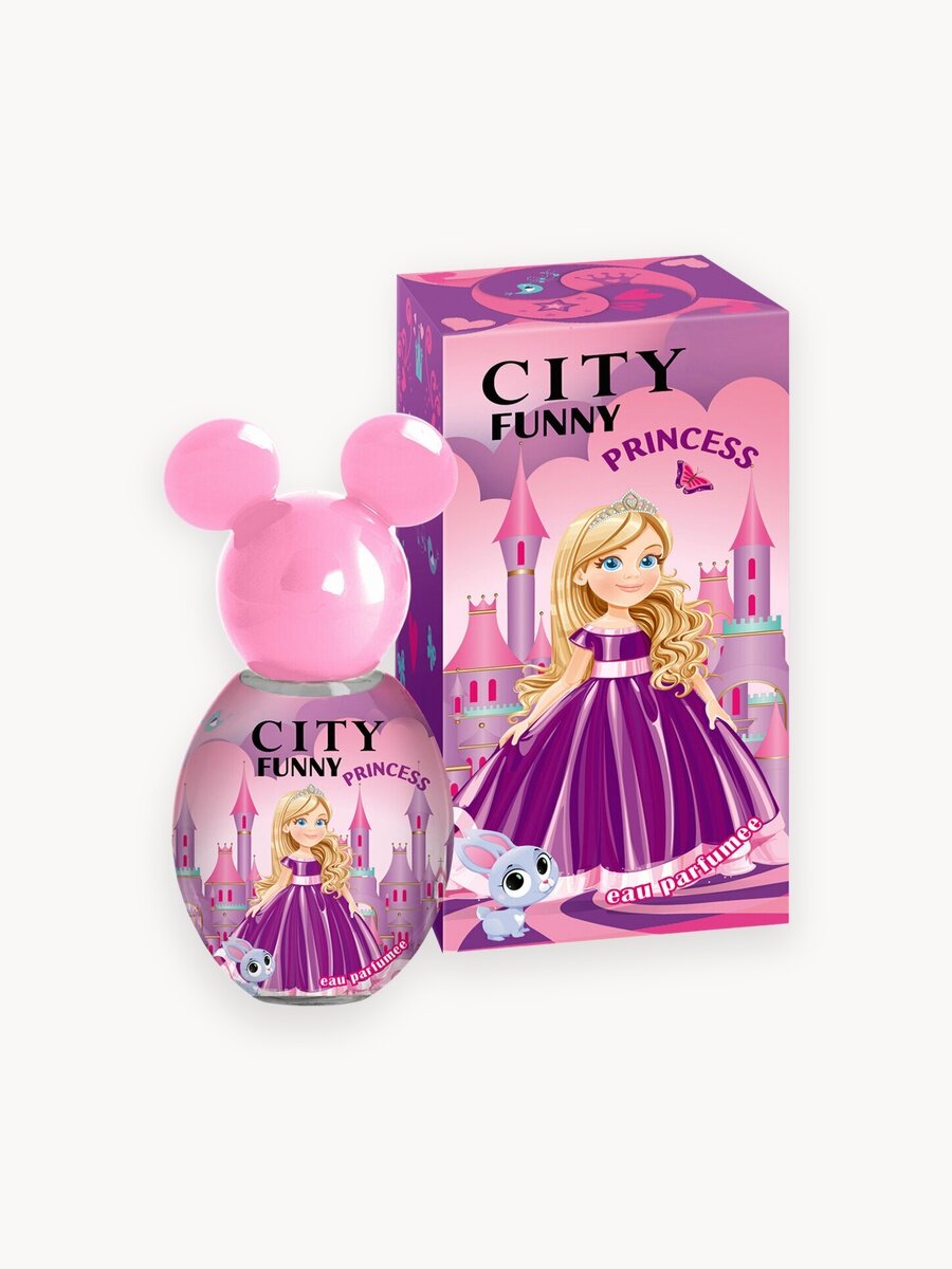 Духи CITY Parfum "Funny Princess", для девочек, фруктовые, клубника