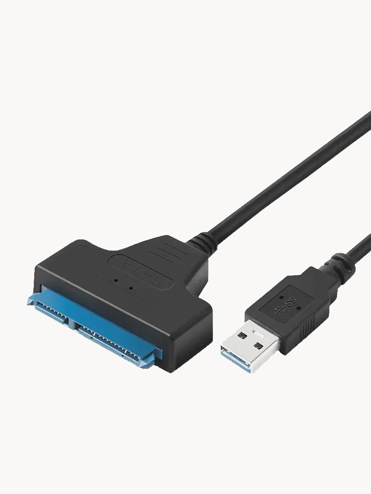 Кабель переходник SATA - USB 3.0 для HDD 2,5" / SSD, 22 см