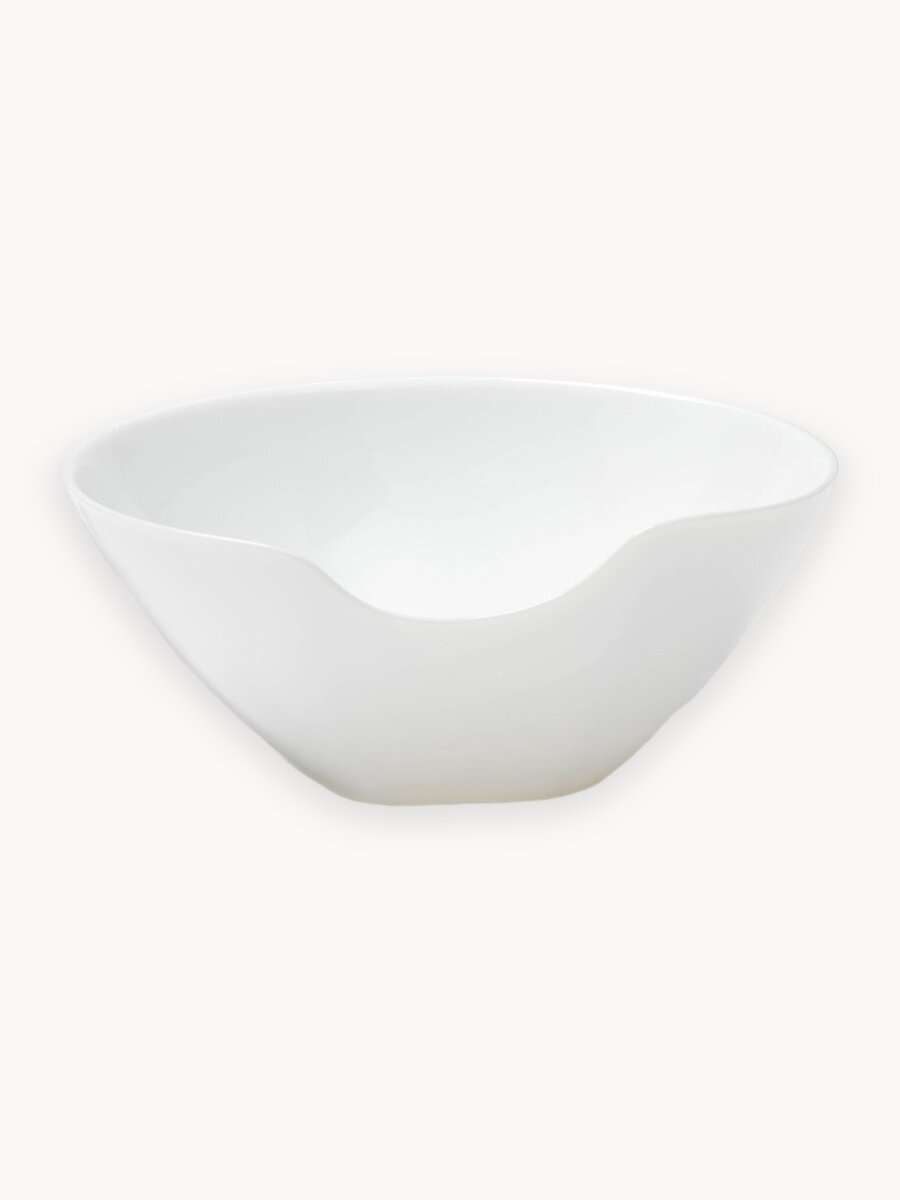 Салатник для сервировки стола Luminarc SALENCO, 450 мл, d=16,5 см, стеклокерамика, белый