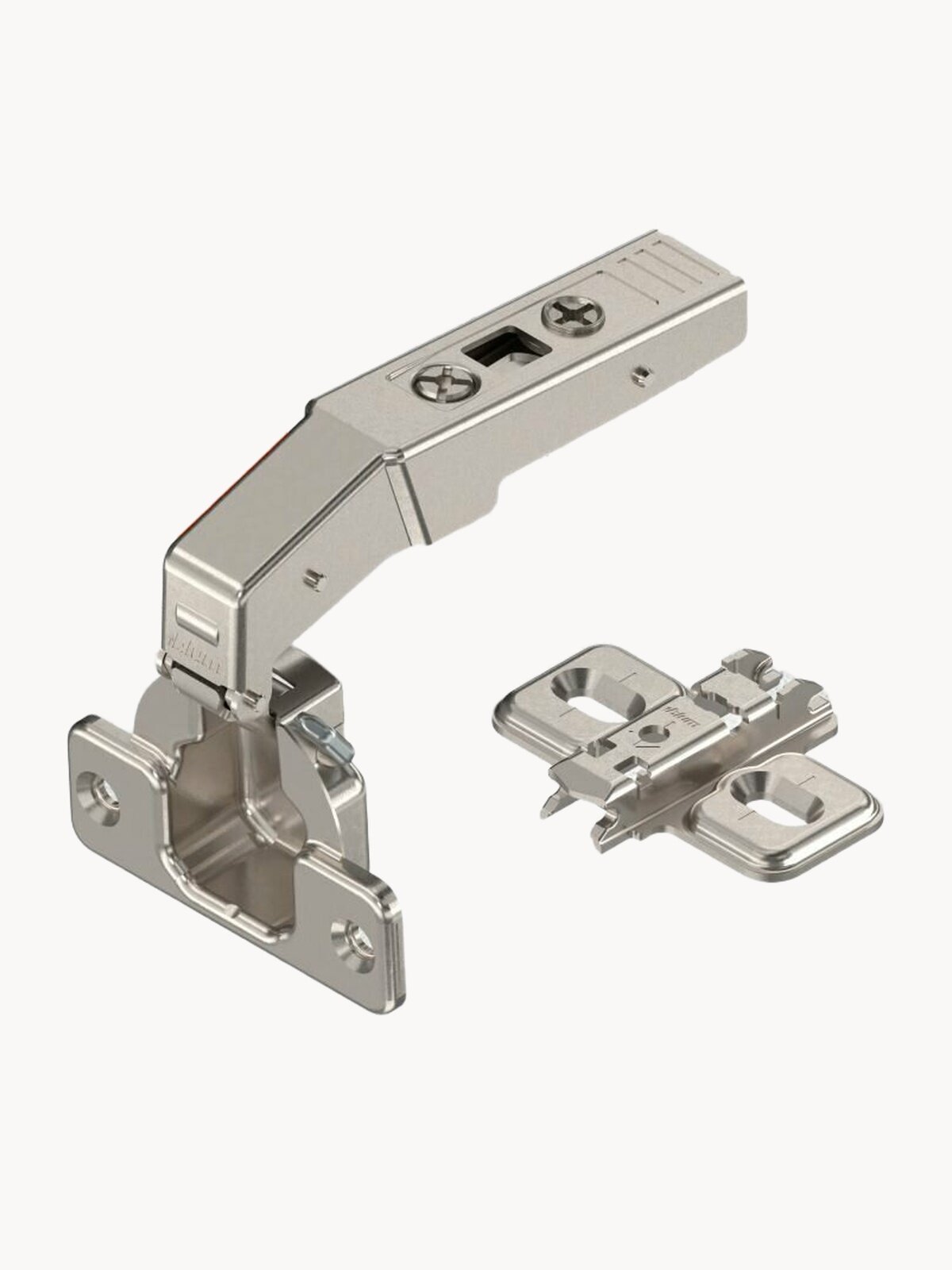 Петля Clip top вкладная под фальшпанель 83 градуса без пружины, под TIP ON, 2 шт