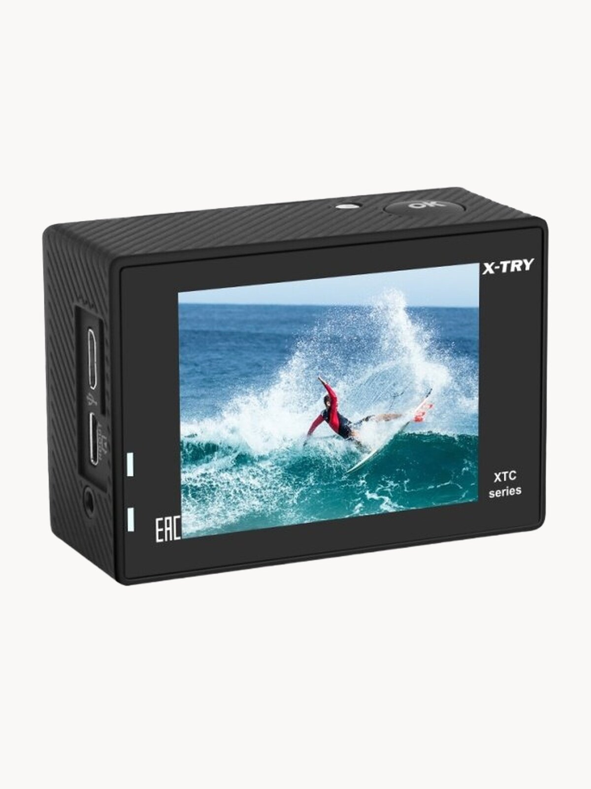 Экшн-камера X-try XTC180 EMR, 4K, WiFi, черный