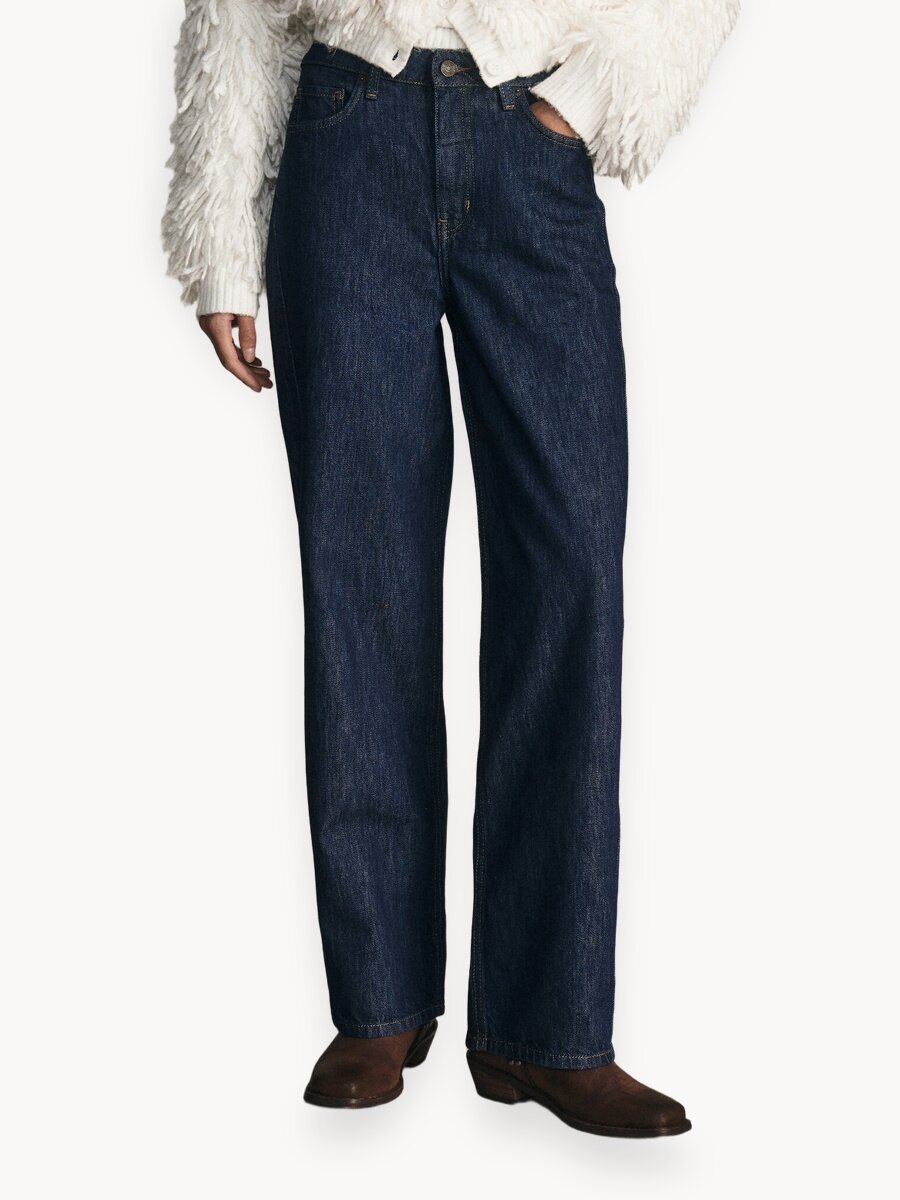 Джинсы широкие Woman Mix&Match 