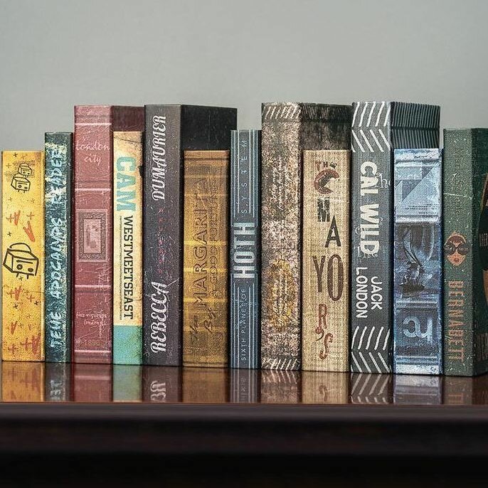 Винтажные декоративные книги в европейском стиле, искусственные книги для декора, декоративные элементы для винных шкафов в американском стиле, креативные