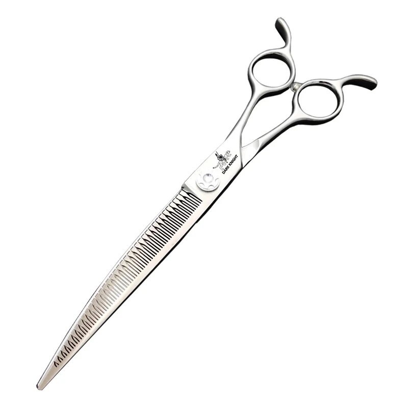 Ножницы для стрижки собак из стали 440C 7 дюймов Curved-tip fishbone
