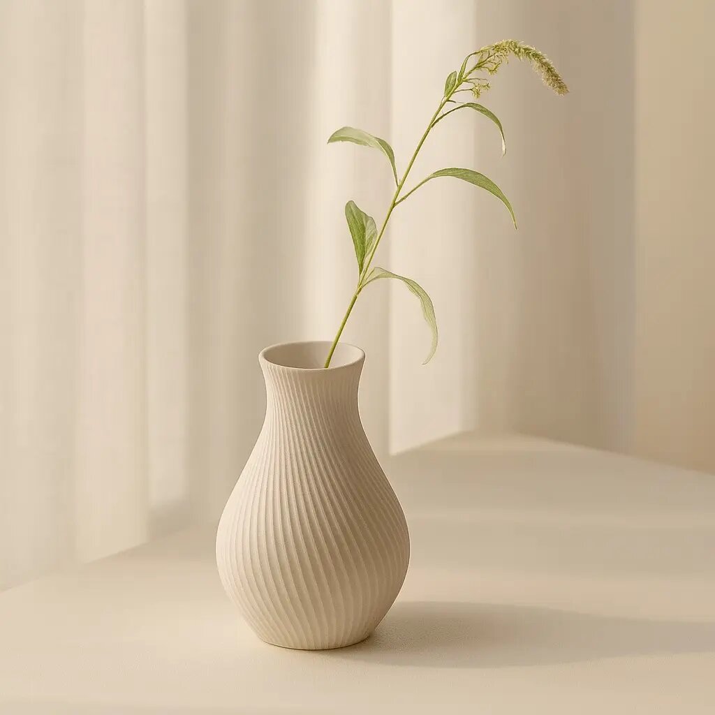 Ваза декоративная дизайнерская, 3D-печать, 3DOPRU арт. VASE-CC-63576cfb4c08
