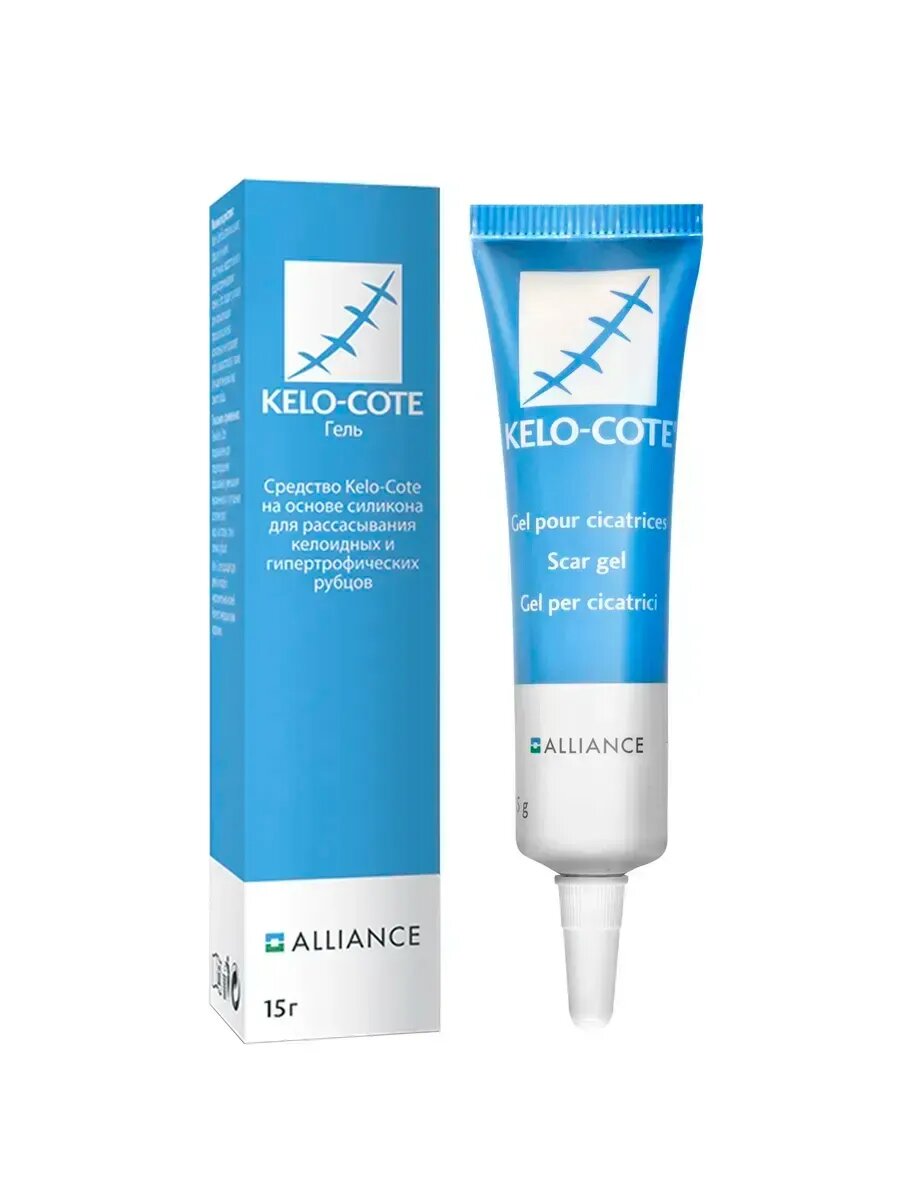Кело-Коут Гель для рассасывания рубцов 15 г