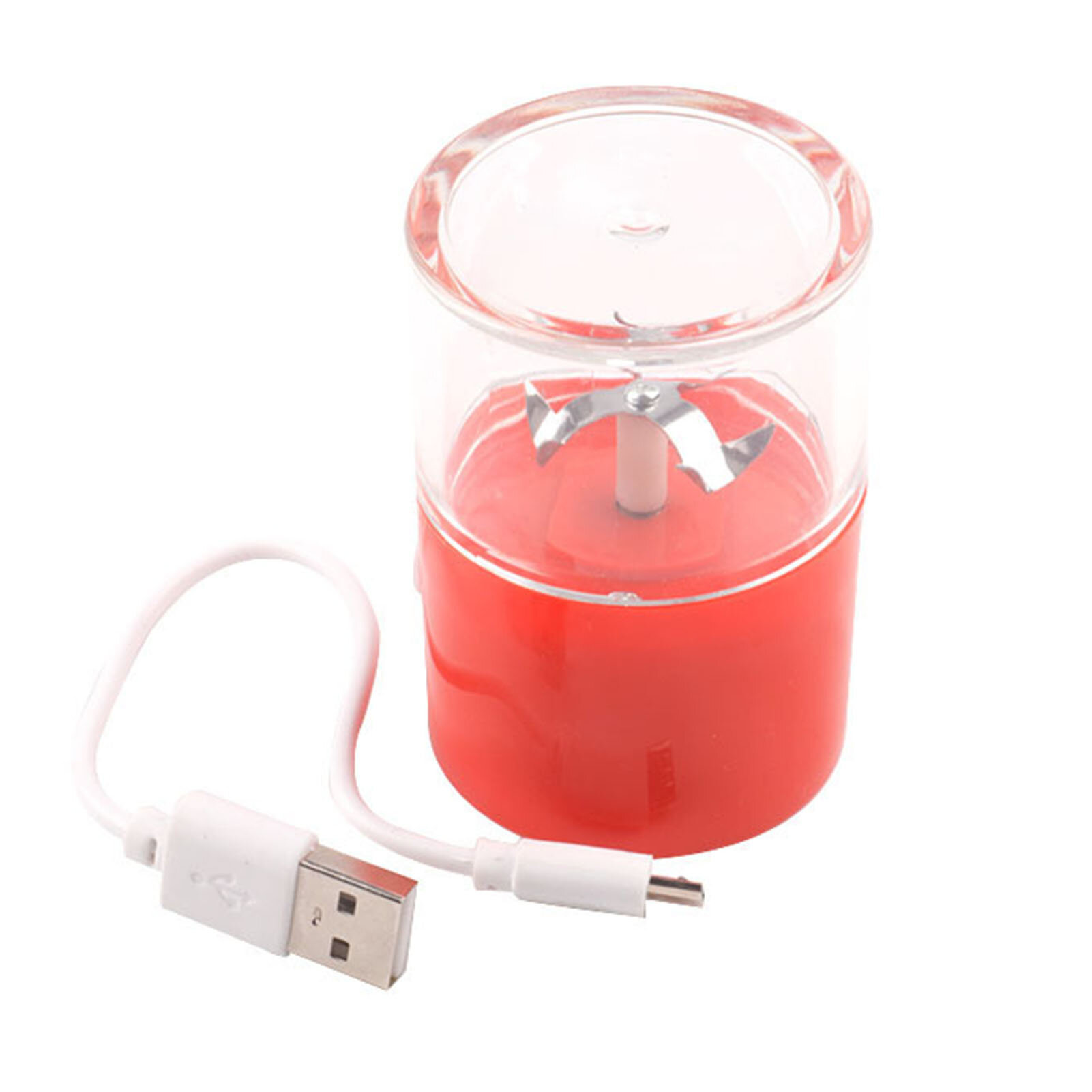 Электрическая мельница для дыма, USB-зарядка, экономия труда, пластиковая мельница для трав, мельница для специй для перца, чеснока, красного цвета