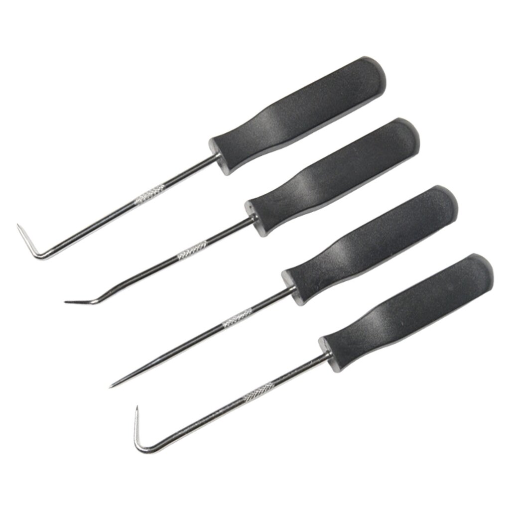 Набор инструментов для снятия уплотнителей с крючками из закаленной стали