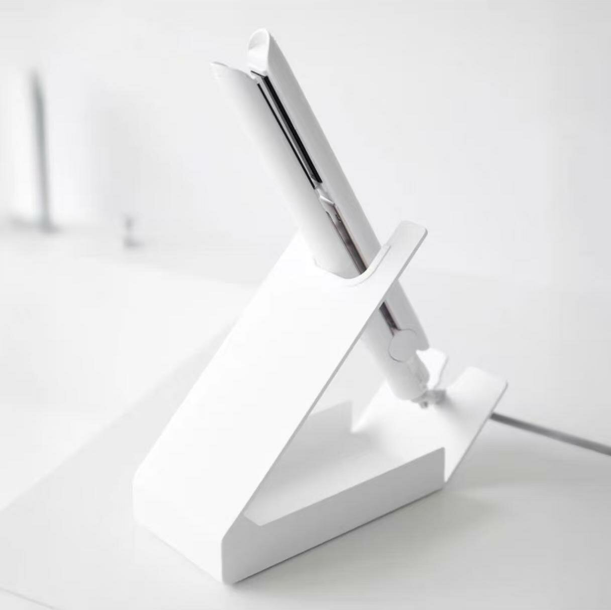 Кросс-бордерный минималистичный настольный держатель для фена, подставка для щипцов для завивки с интегрированным ящиком для хранения и шнуром питания