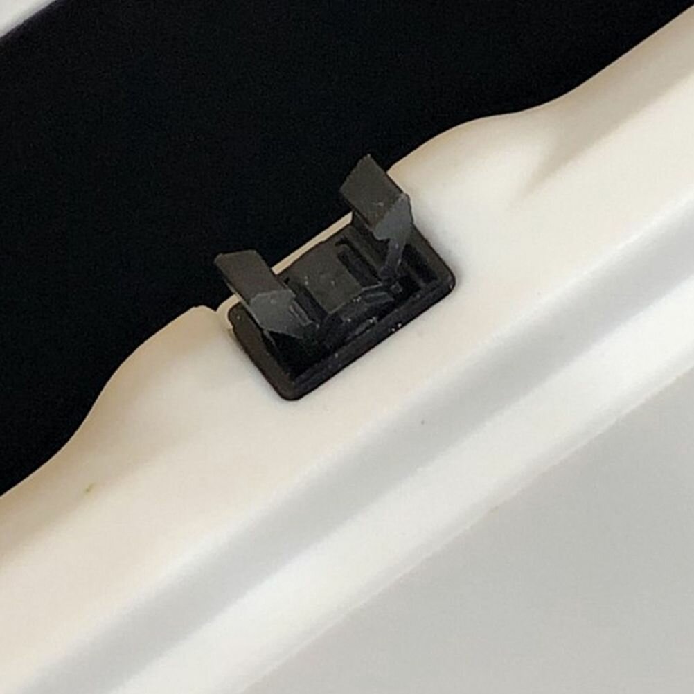 Универсальные пластиковые замки для крышек мусорных баков с нажимным механизмом 10 штук