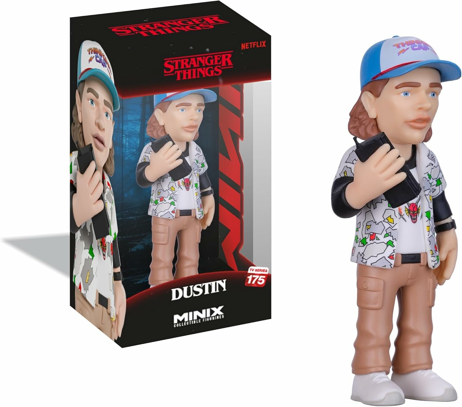 Фигурка MINIX STRANGER THINGS - DUSTIN/Дастин из Очень странные дела,12 см - Миникс MN20935