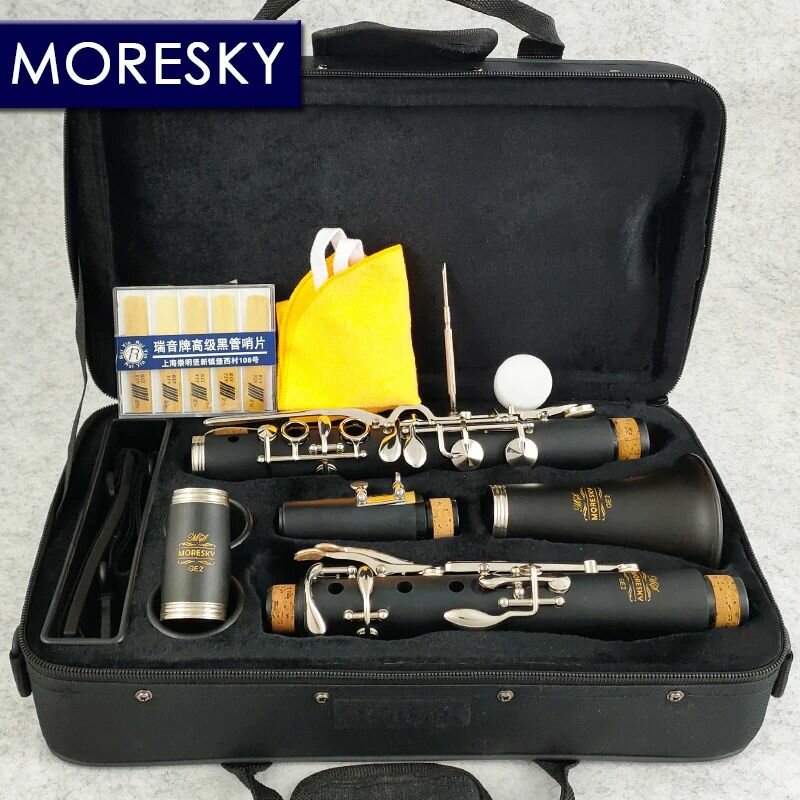 Немецкий кларнет Oehler Bb Oehler Bakelite, 14 клавиш/20 клавиш, турецкий кларнет Sib MORESKY GE1